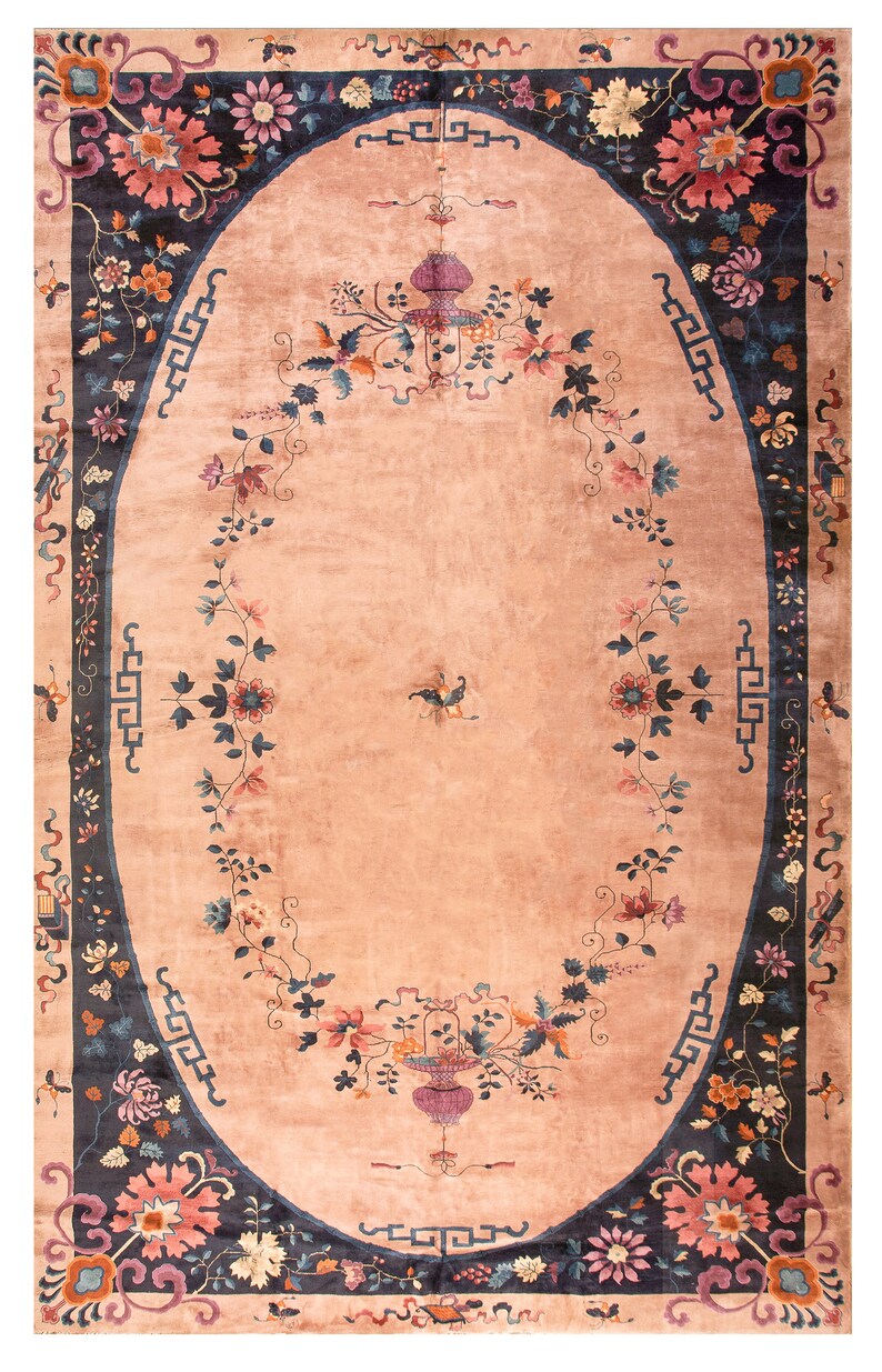 13x21 Rare Oversized Walter Nichols Antique Art Deco Chinese Rug ...