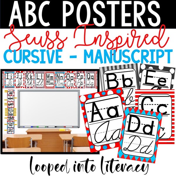 Dr Seuss Alphabet - Etsy