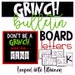GRINCH Bulletin Board Letters for Classroom Display Easy! Christmas - Etsy