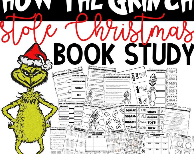 Grinch-themed Bible Study Printable - Etsy