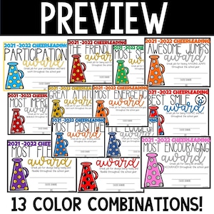 CHEERLEADING AWARDS - Etsy