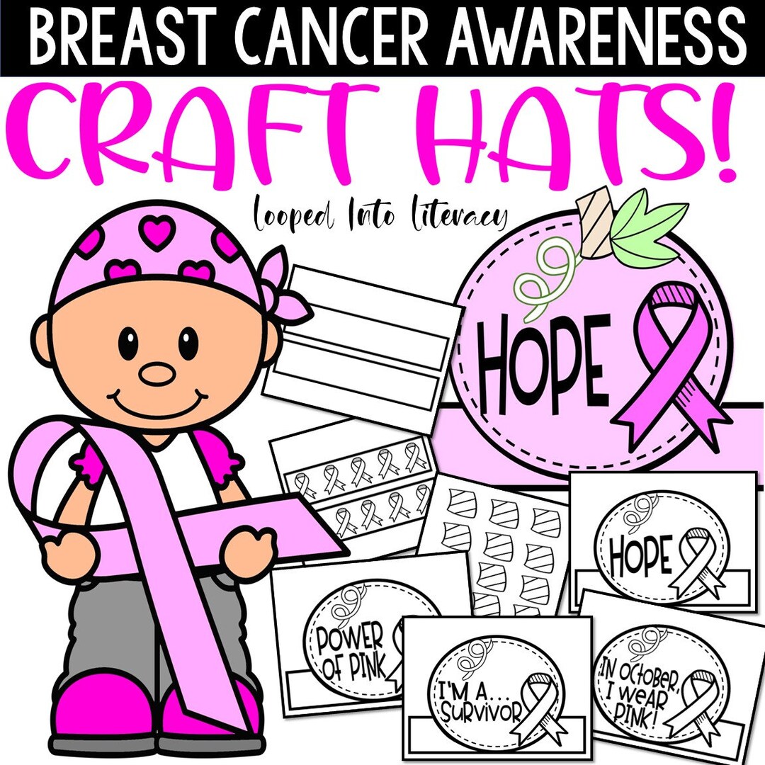 Breast Cancer Awareness Month Week Pink Day Power of Pink Pumpkin Craft ...