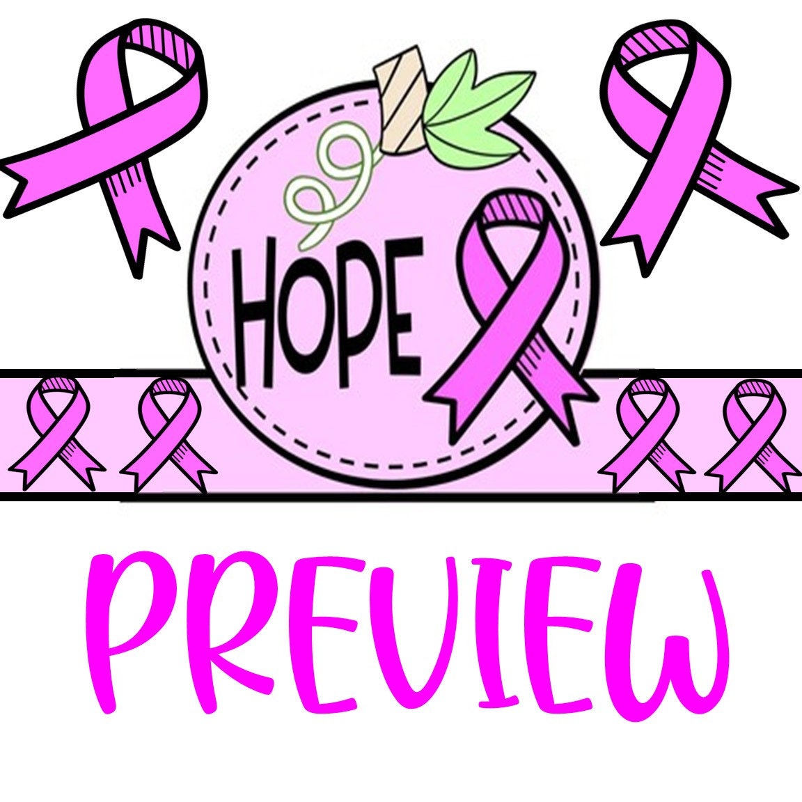 Breast Cancer Awareness Month Week Pink Day Power of Pink Pumpkin Craft ...