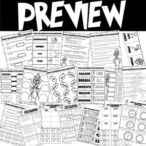 How the Grinch Stole Christmas Book Study - Etsy