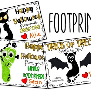 Halloween Handprint Craft Bundle | Halloween Preschool Craft ...