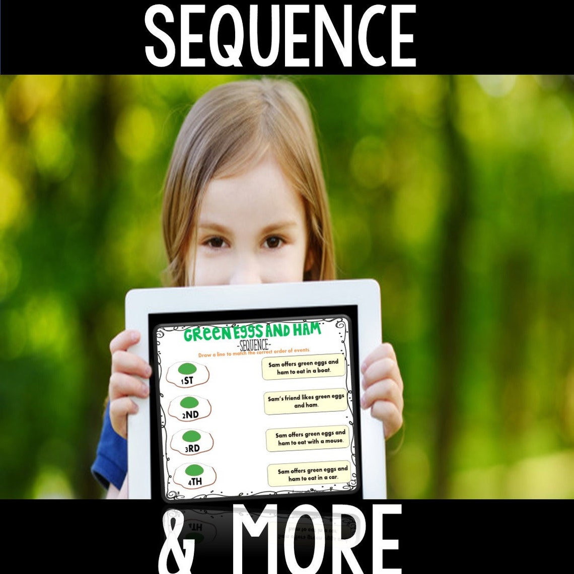 GREEN Eggs and Ham Printables Google Slides Seesaw Read Across America ...