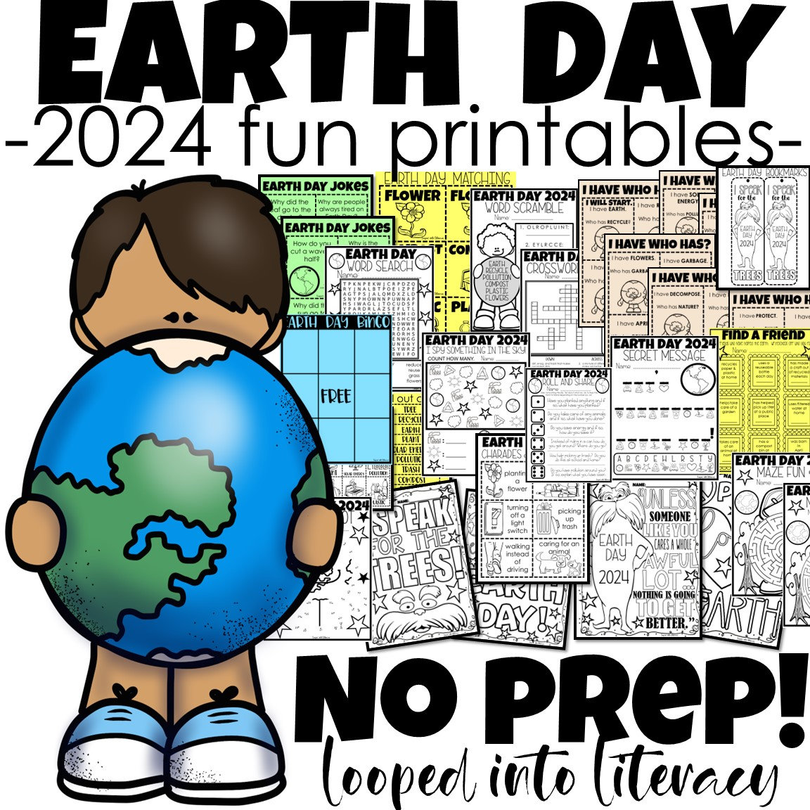 EARTH Day Bundle the Lorax Book Study Crafts Writing Printables Fun ...