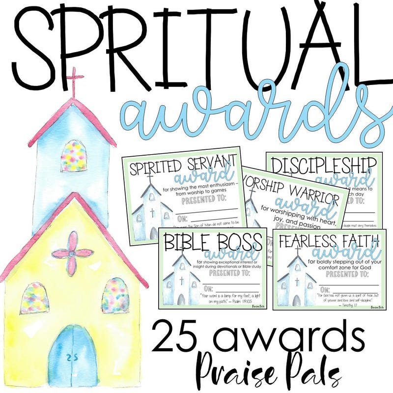 Church Student Awards - Etsy