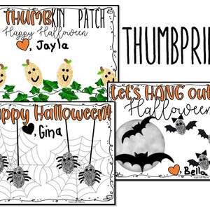 Halloween Handprint Craft Bundle | Halloween Preschool Craft ...