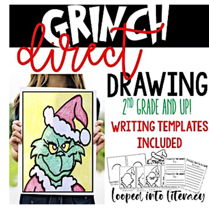 GRINCH Day Direct Drawing Craft for Kids and Adults Easy Prep Several ...