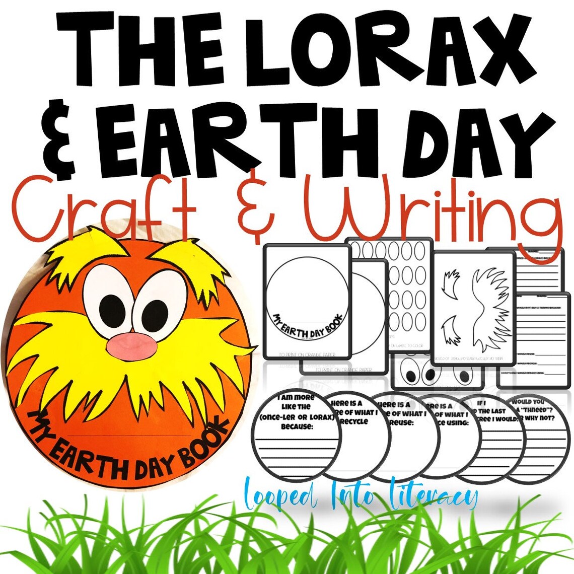 The Lorax Craft and Earth Day Writing Book Earth Day 2024 - Etsy