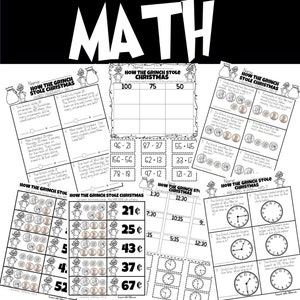 How the Grinch Stole Christmas Book Study - Etsy