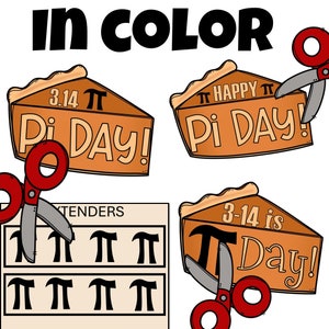 PI Day 3-14-24 Hats Crowns No Prep CRAFT Easy 3 Versions! Happy Pi Day ...