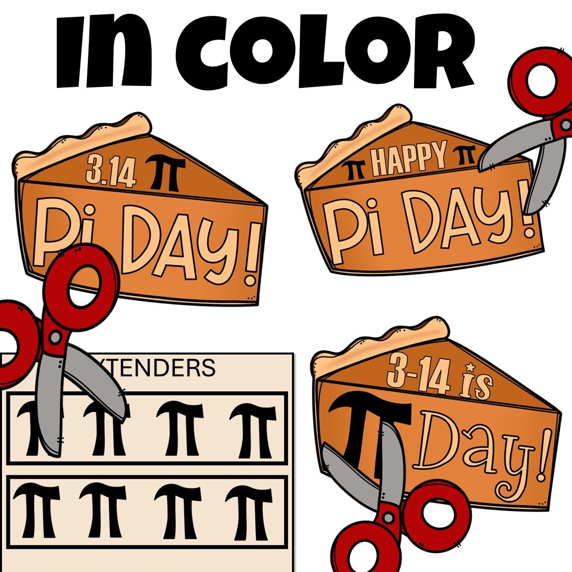 PI Day 3-14-24 Hats Crowns No Prep CRAFT Easy 3 Versions! Happy Pi Day ...