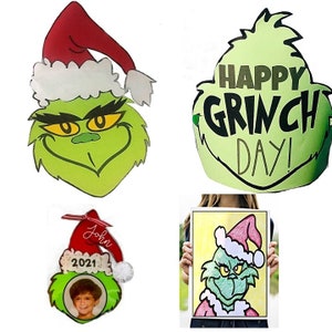 GRINCH Day Bundle Ornaments Drawings Coloring Crafts Writing Hats Book ...