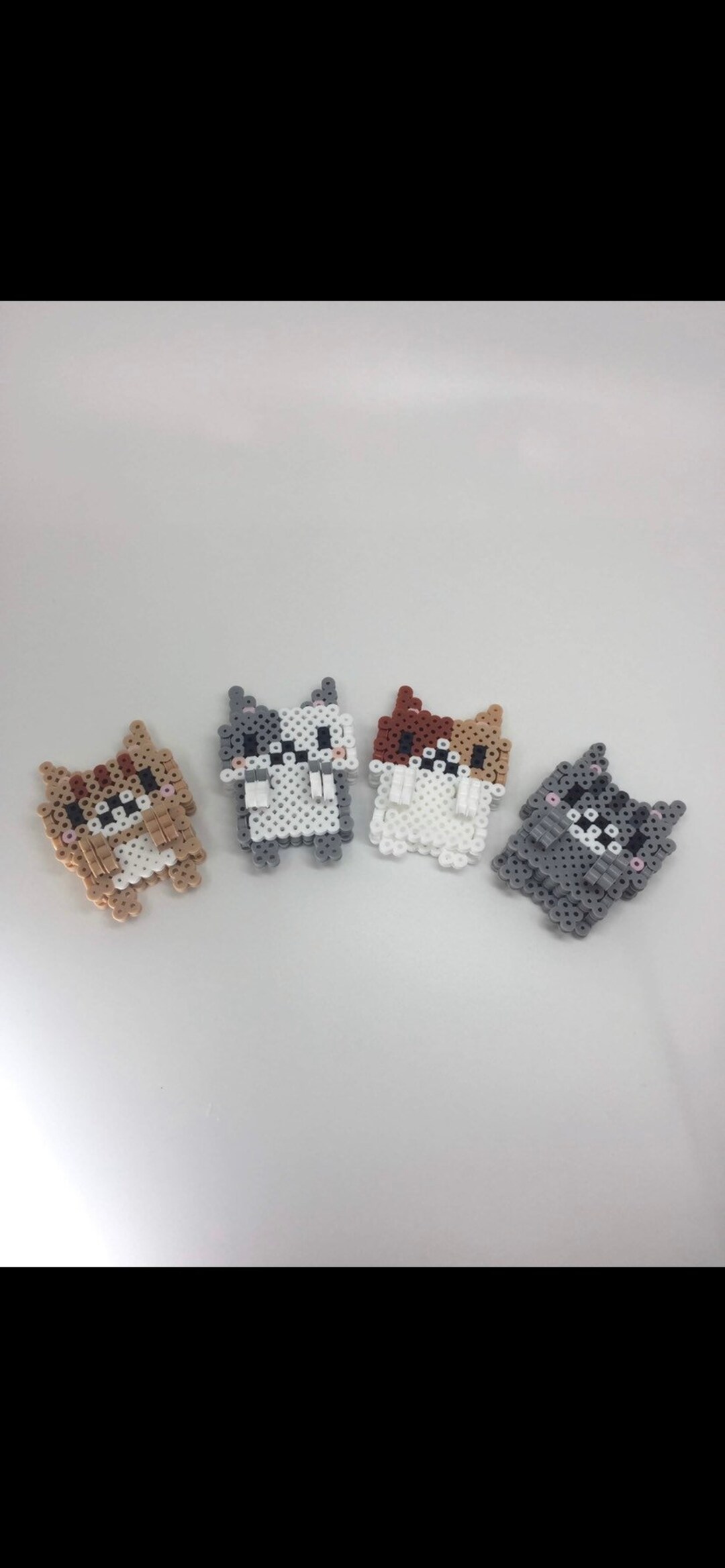 Perler Bead Cat Laptop Hangers - Etsy