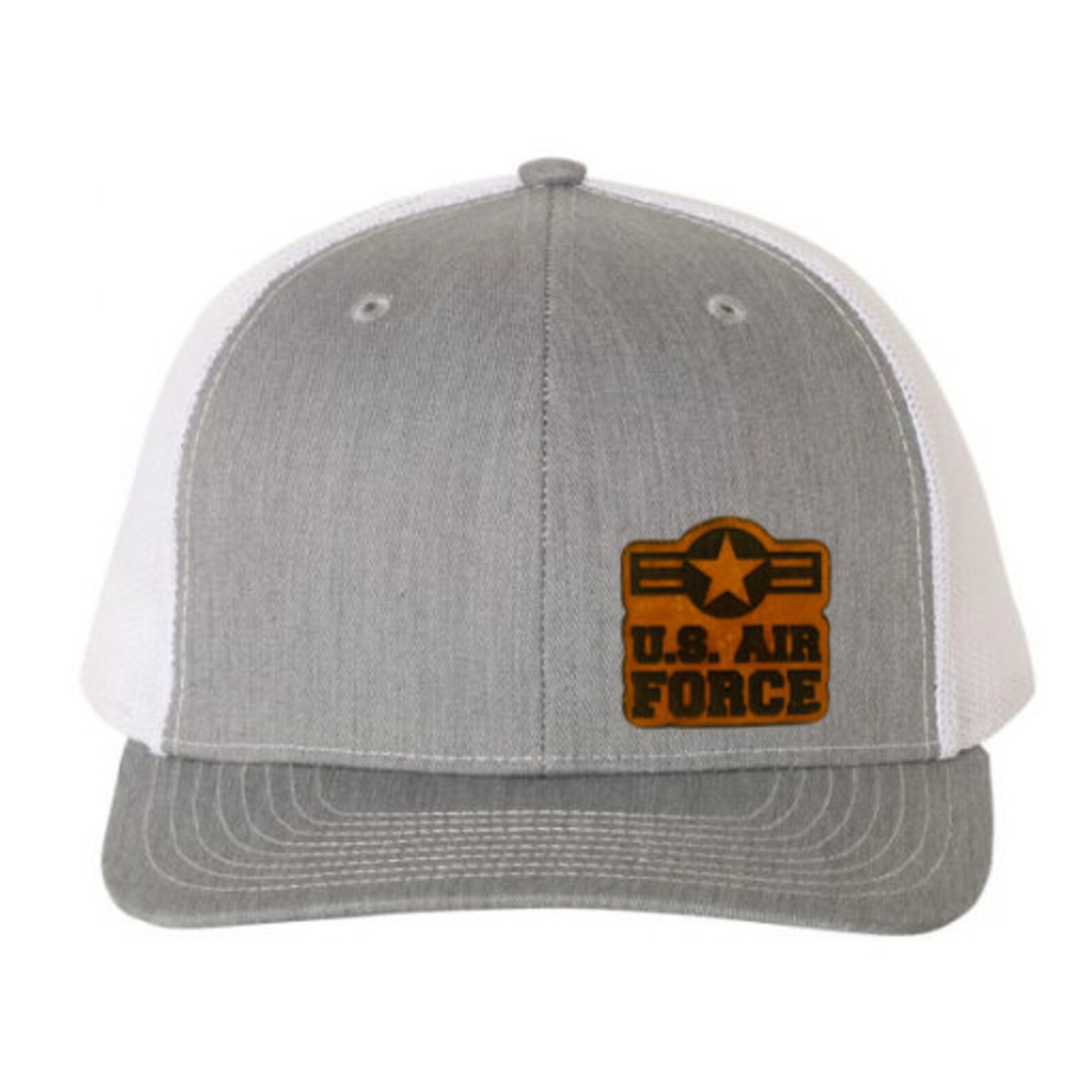 US AIR FORCE Leather Patch Hat - Etsy