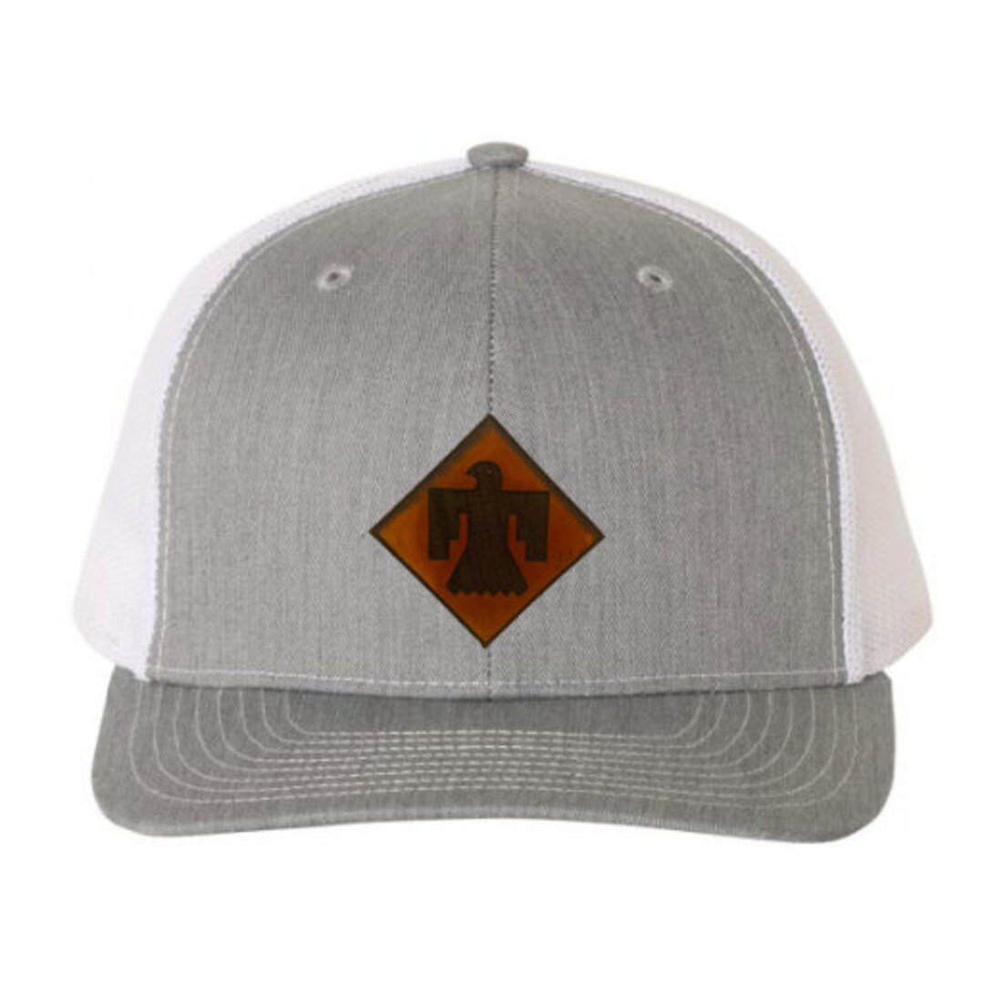 THUNDERBIRD Leather Patch Hat - Etsy