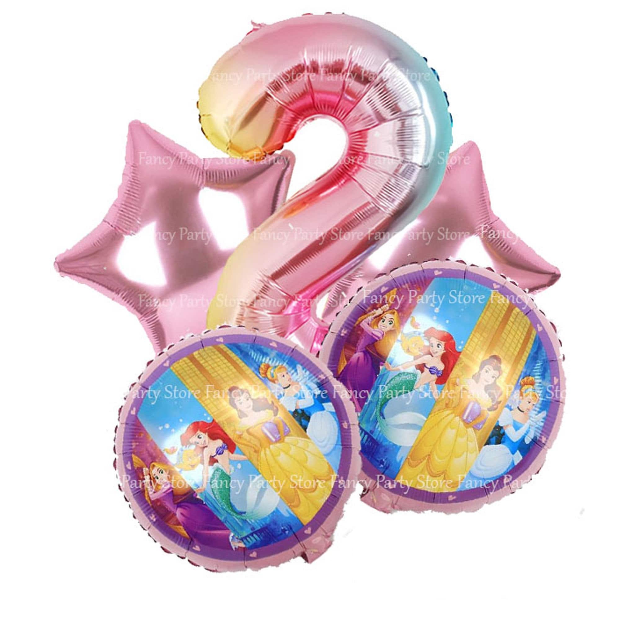 Disney Princess Birthday Balloons Party Decorations Belle - Etsy
