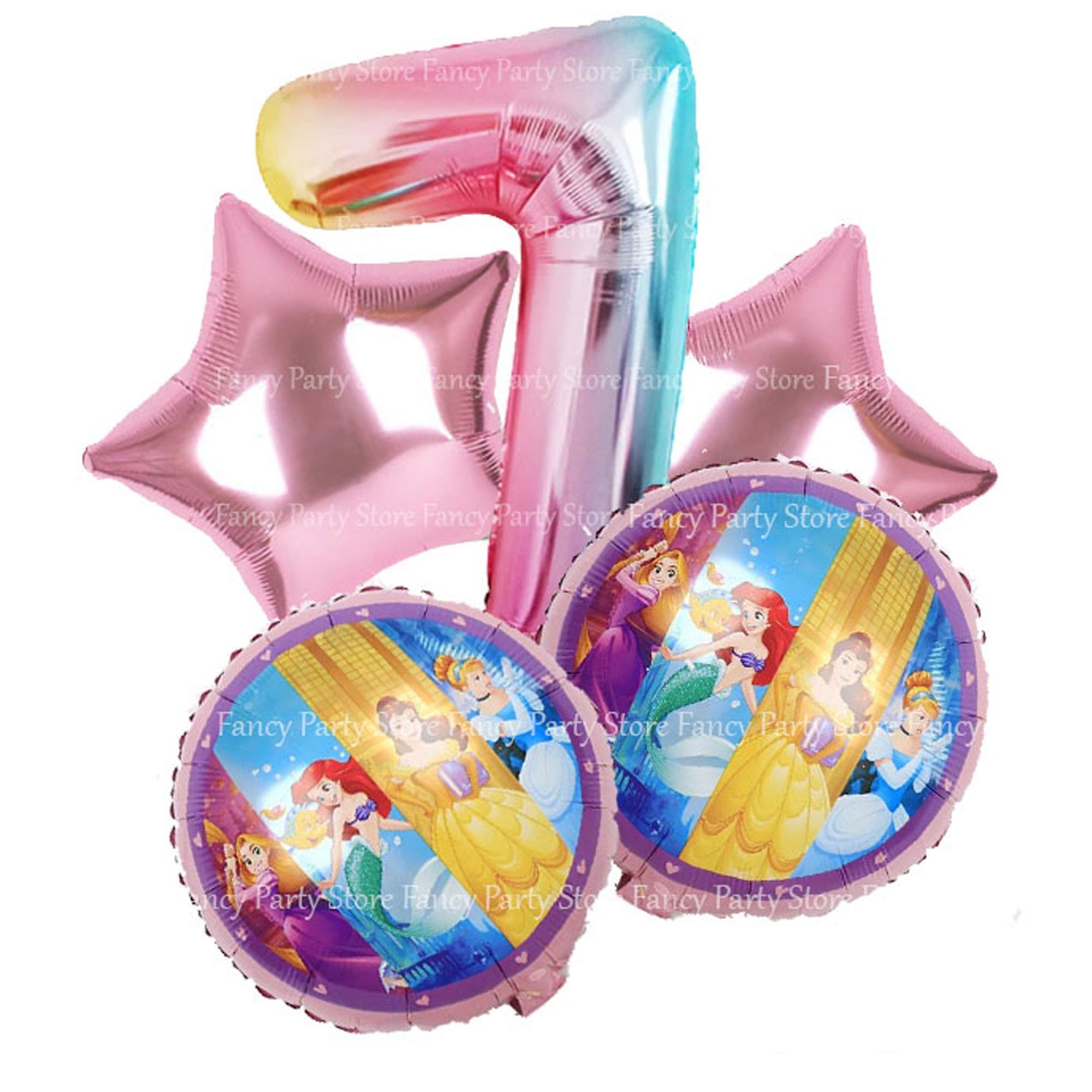 Disney Princess Birthday Balloons Party Decorations Belle - Etsy Australia