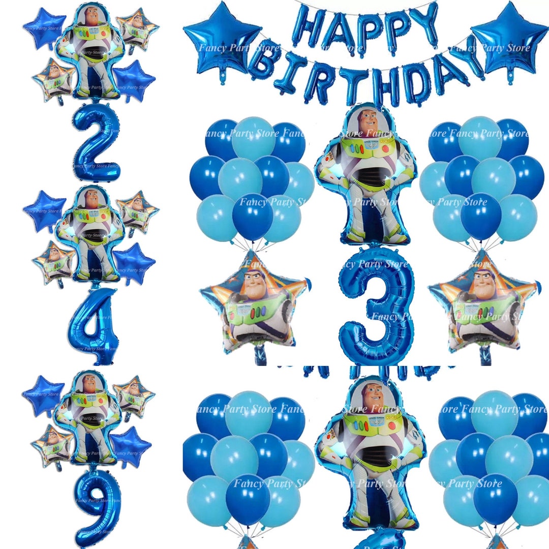 Buzz Lightyear Balloon Birthday Party Pack - Etsy