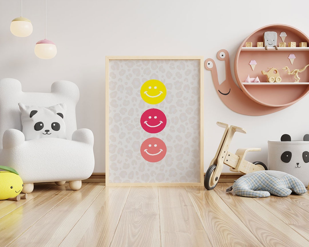 Poster, smileys, Digital Download, Wall Decoration, Print, Mural, Art ...