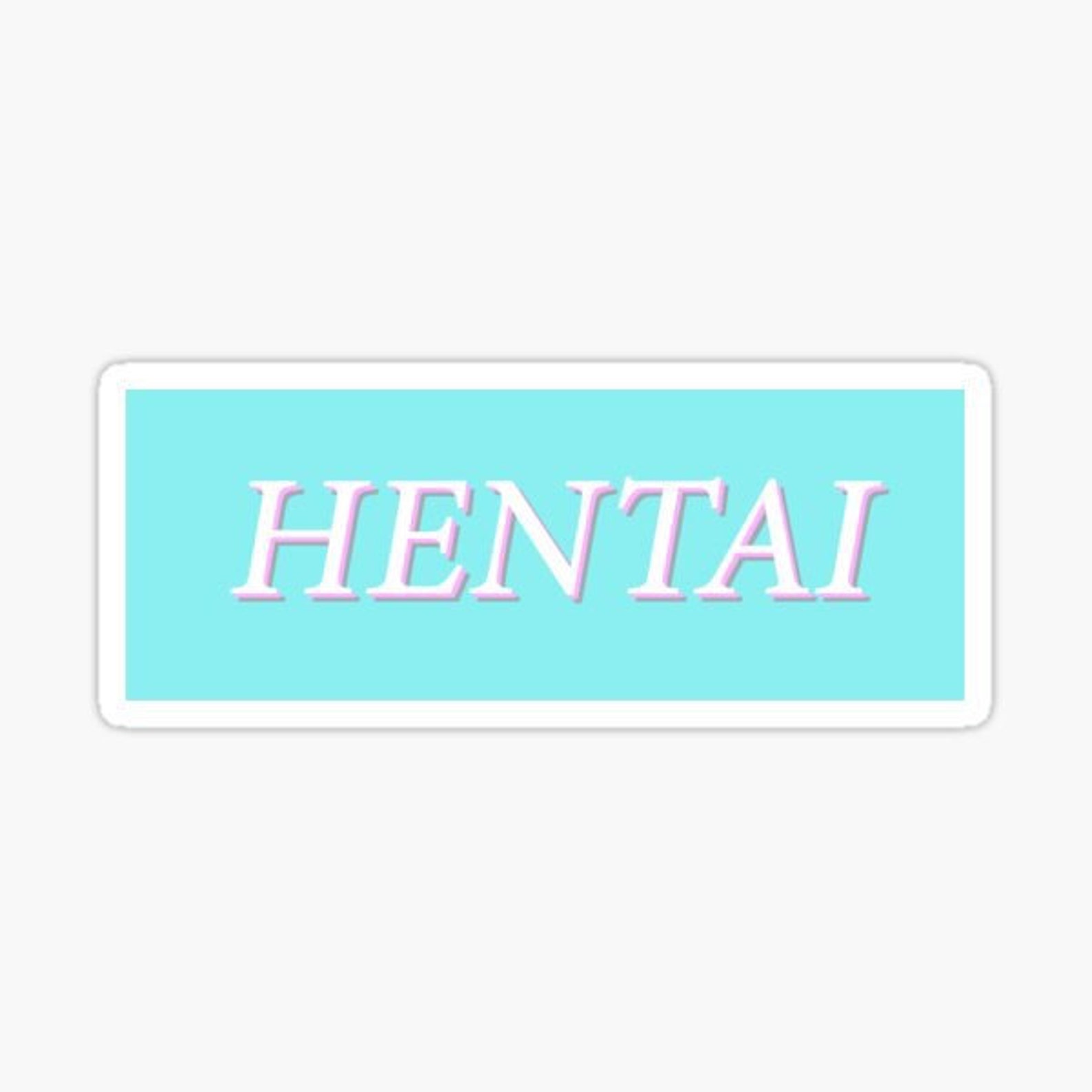 Framed 8x10 Blue Haired Anime Girl With Legs Spread Hentai Etsy