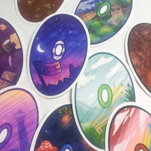 Dream SMP Disc Stickers L'manburg Kinoko Kingdom Las - Etsy