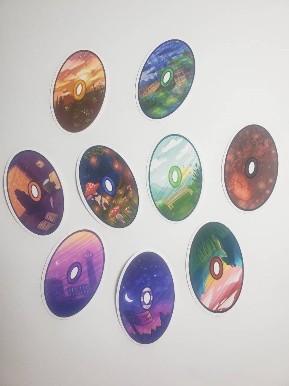 Dream SMP Disc Stickers L'manburg Kinoko Kingdom Las - Etsy