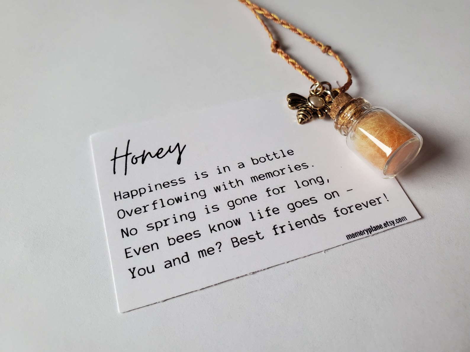 Lil Bottle of Honey| DSMP Jewelry | MCYT Tubbo Tommyinnit Wilbur - Etsy
