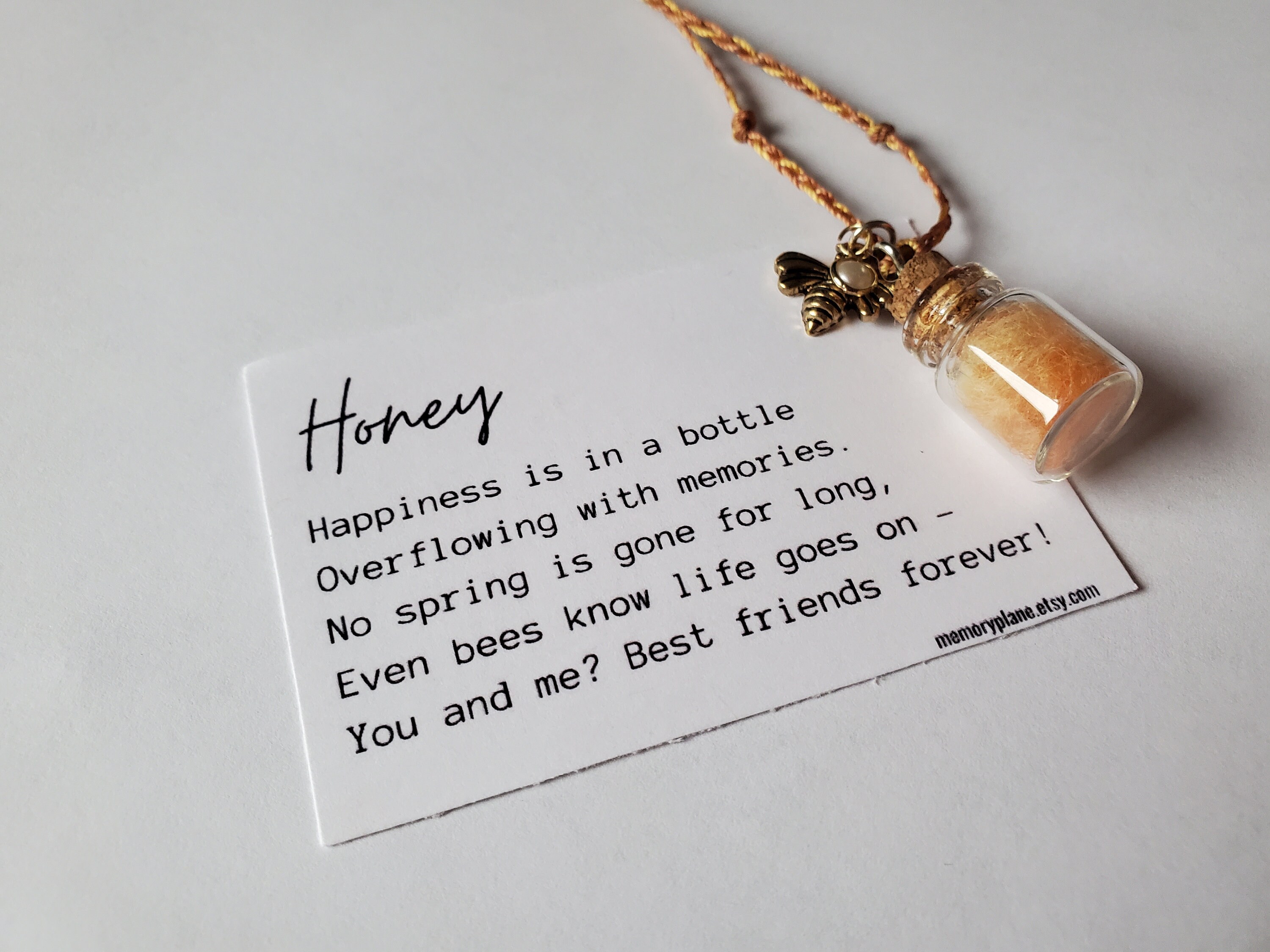 Lil Bottle of Honey| DSMP Jewelry | MCYT Tubbo Tommyinnit Wilbur - Etsy