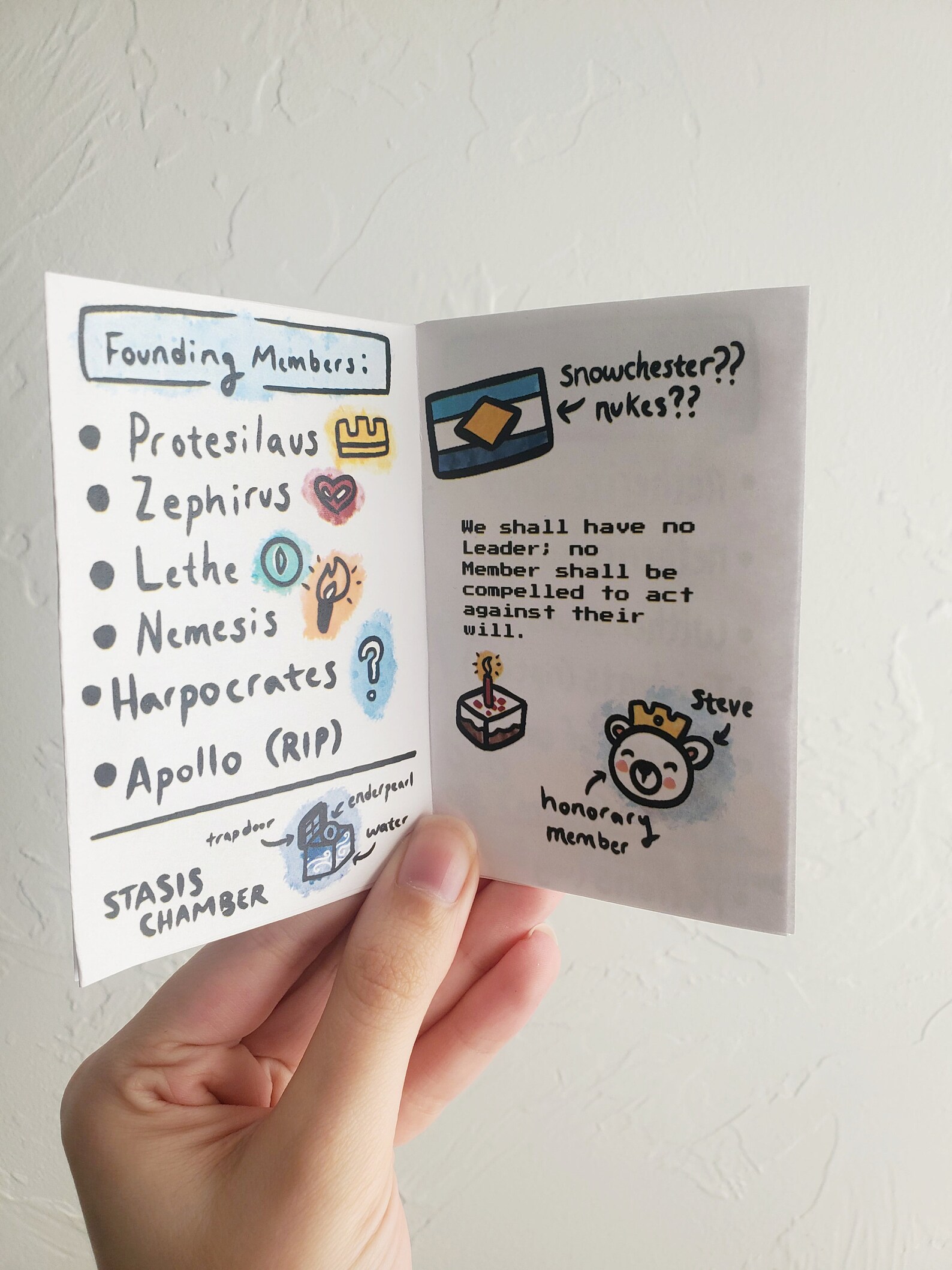 DSMP Syndicate Manifesto Zine Technoblade Philza Ranboo - Etsy