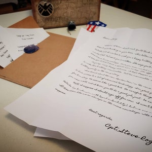 MARVEL - Personalized Letter From Your Fictional Comfort Character - Etsy