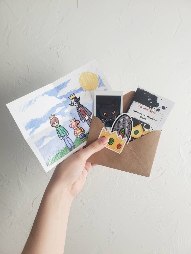 DSMP Ranboo's Memory Book Zine Ranboo Micheal Tubbo - Etsy Israel