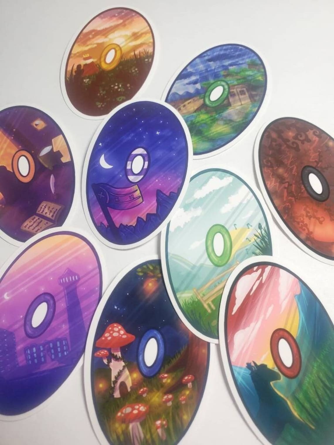 Dream SMP Disc Stickers L'manburg Kinoko Kingdom Las - Etsy