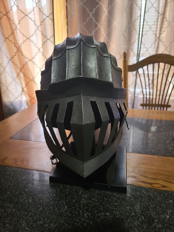 Medieval Armor Metal Helmet Larp | Etsy