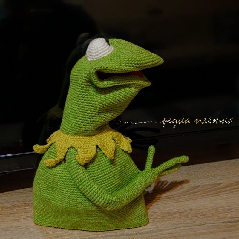 Kermit the Frog Puppet Replica - Etsy