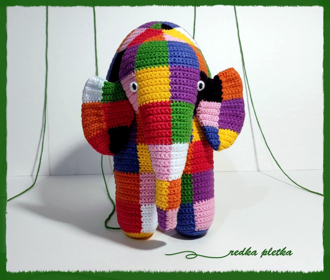 Elmer the Elephant - Etsy