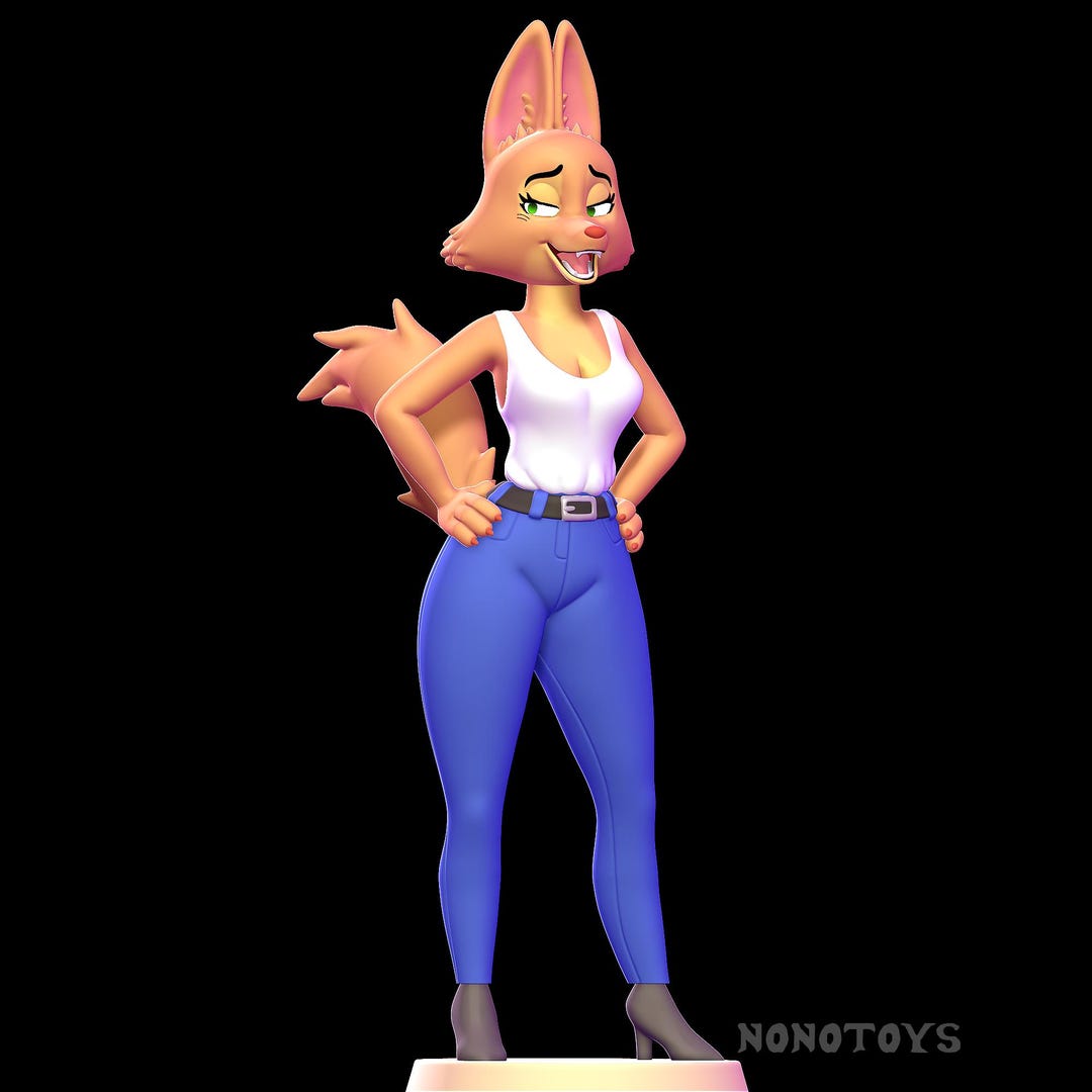 Dianne Fox 3D Print Model STL Files - Etsy