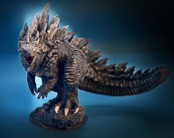 Godzilla Miniature | Etsy