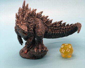 Godzilla Miniature | Etsy