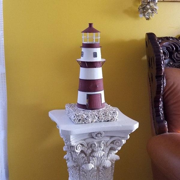 Metal Lighthouse - Etsy