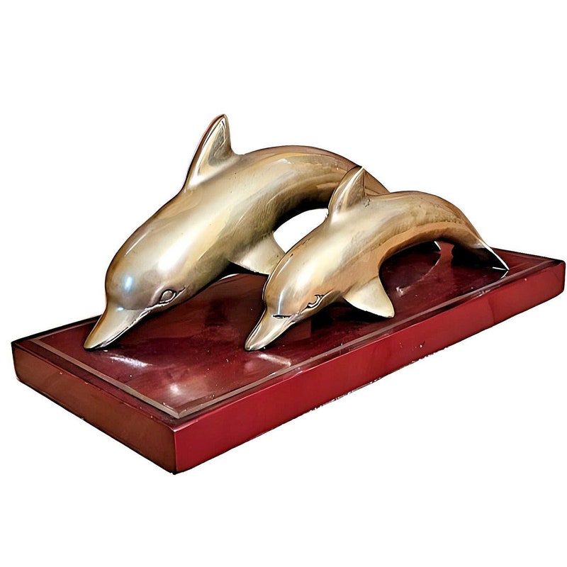 Brass Dolphin Table - Etsy