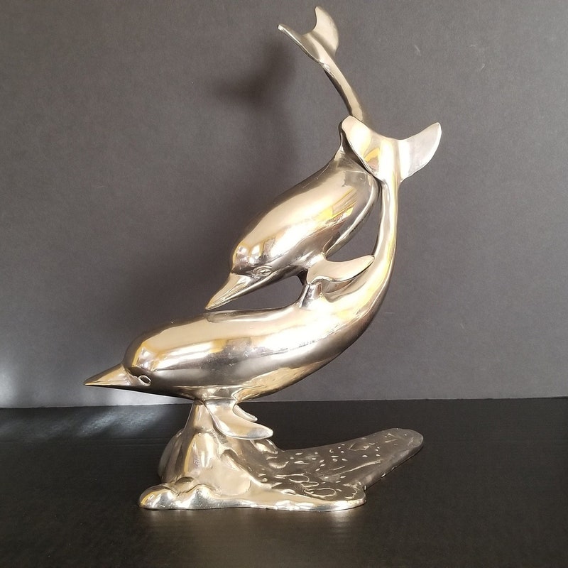 Dolphin Sculpture - Etsy