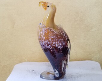 Crystal Eagle Figurine - Etsy