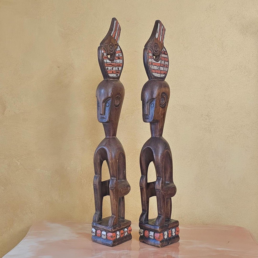 Handcrafted Toraja Wood Figures: Indonesian Funerary Statues - Etsy