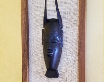 Wooden African Mask - Etsy