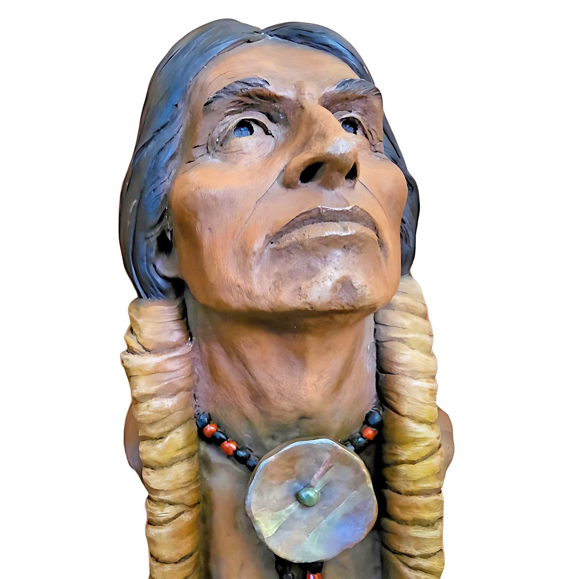 Native American Sculpture cloud Walker Limited - Etsy
