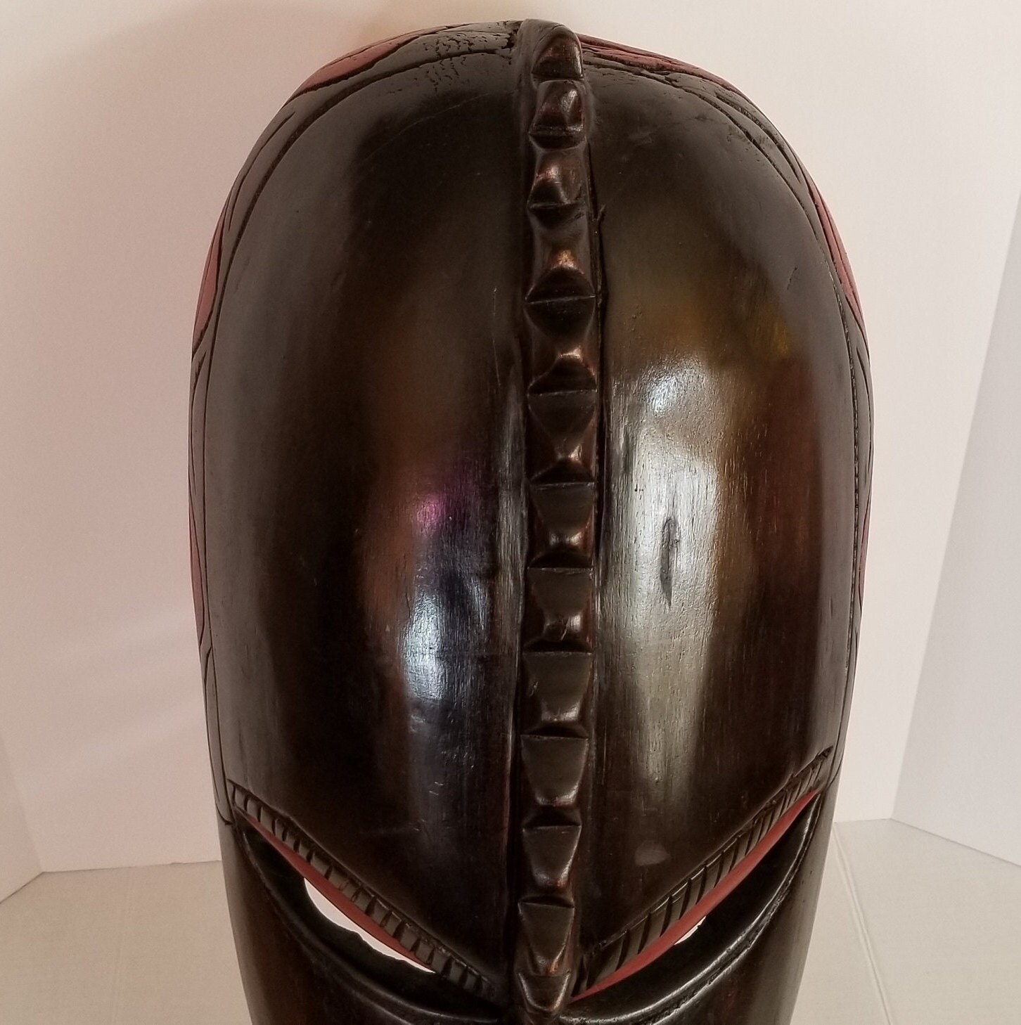 Extra Large Contemporary African Wood Mask Custom Handcrafted | Etsy