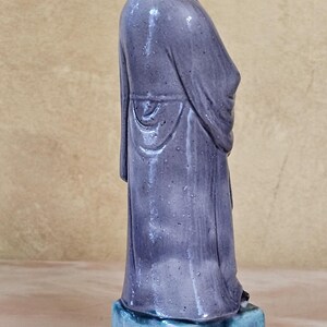 Chinese Sancai Porcelain Female Figure, Chinese Ba Xian Immortal Statue ...